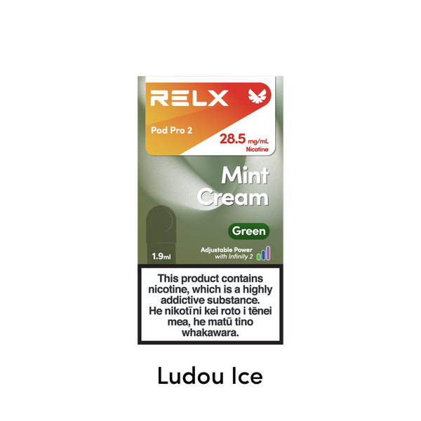 RELX Infinity2 Pod: Mint Cream 28.5mg/mL