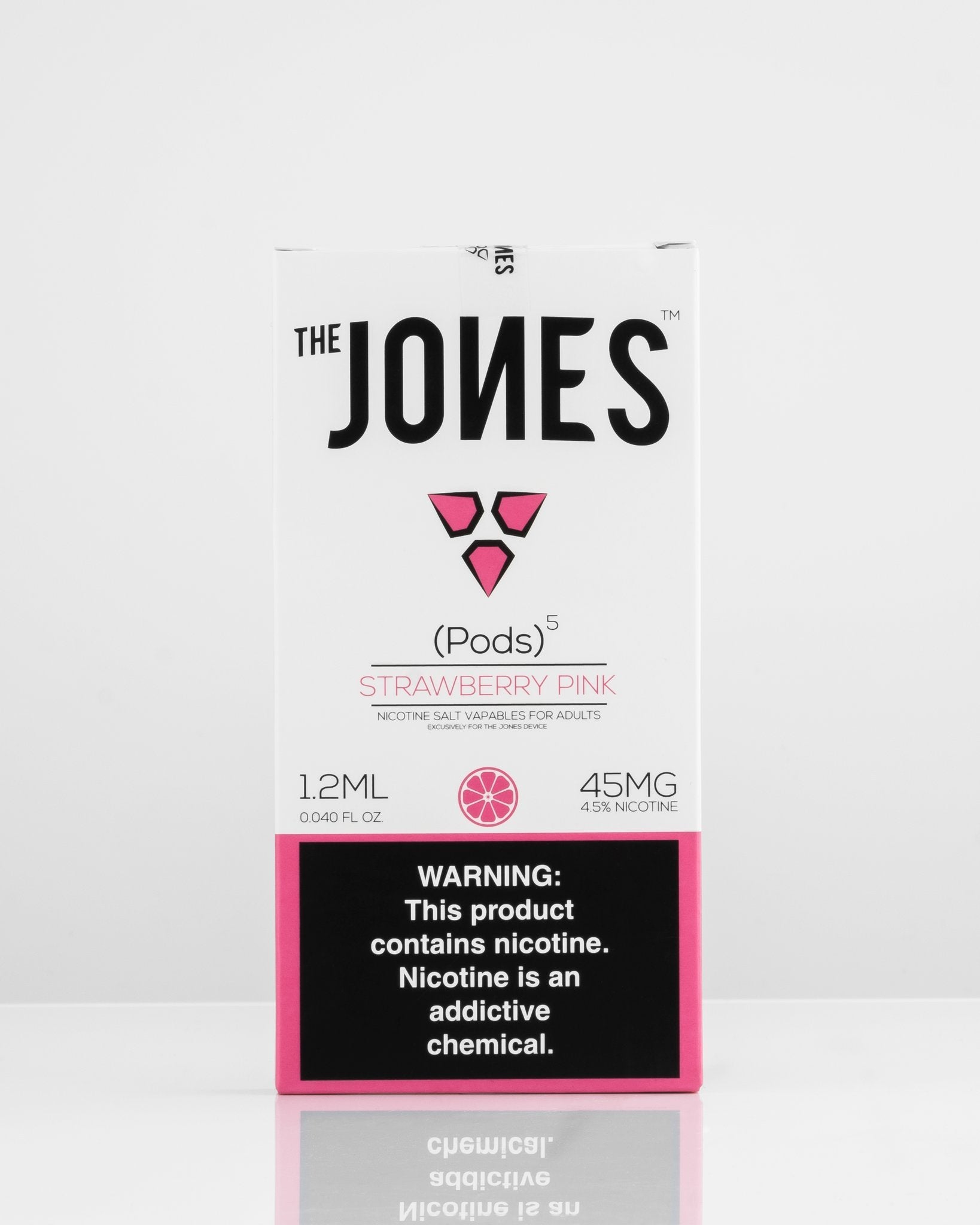 The Jones Pods Strawberry Pink (ストロベリーピンク) 5パック * JUUL互換*